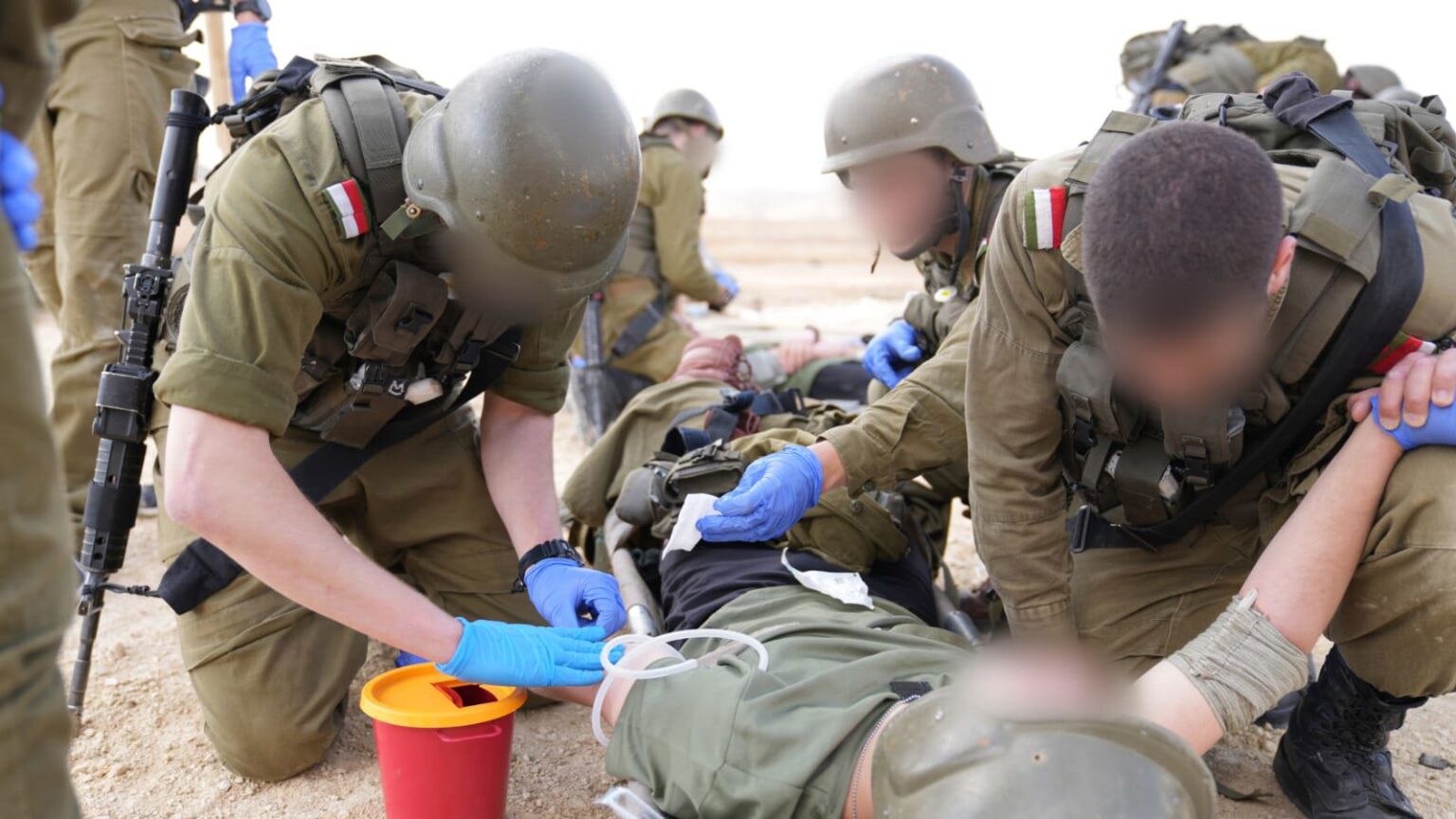 Heroic Treatment – IDF military doctor saves injured soldier amidst ...