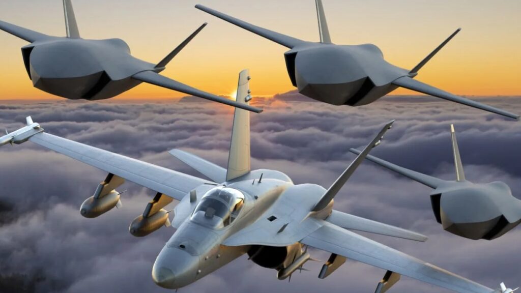 New Loyal Wingman Tech – Drones protecting manned jets during combat